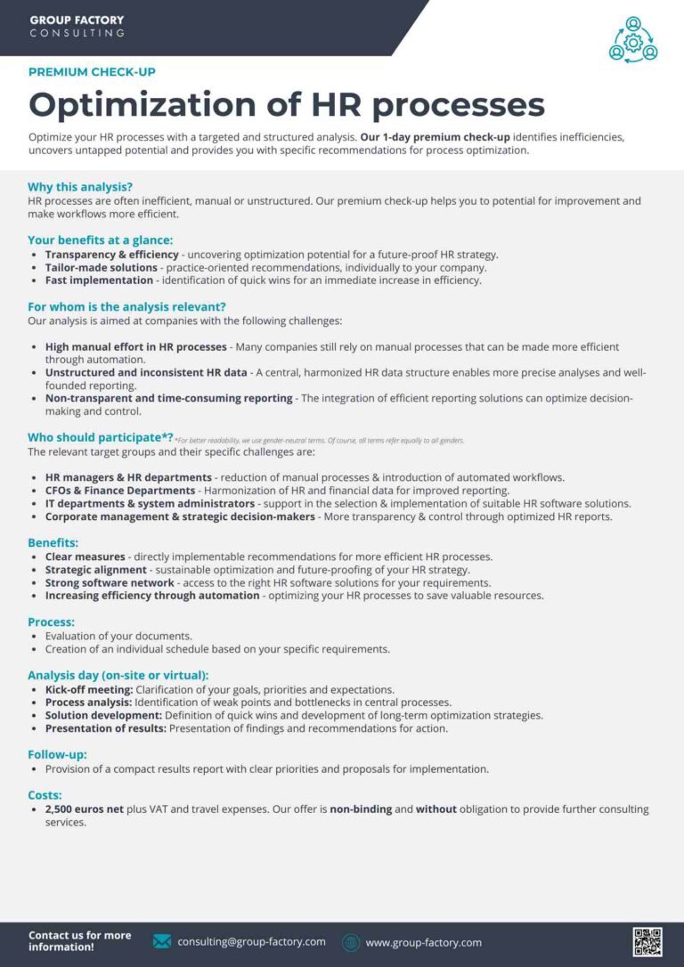HR Processes Consulting | Optimize & Automate Your HR